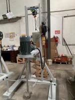China 2.2kW-5.5kW High-Speed Electrical Disperser for 100-200kg Paint Mixing with 0-1500 RPM Speed Control for sale