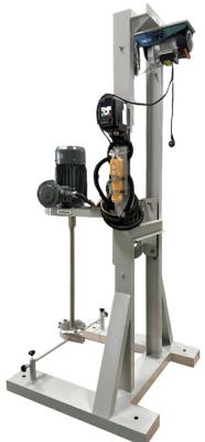 China 2.2kW-5.5kW High-Speed Electrical Disperser for 100-200kg Paint Mixing with 0-1500 RPM Speed Control for sale