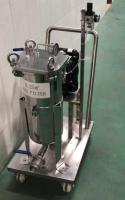 China Industrial Mobile Paint Bag Filter Equipment 0.25m² Stainless Steel 304 with 6kg/cm² Pressure Rating for sale
