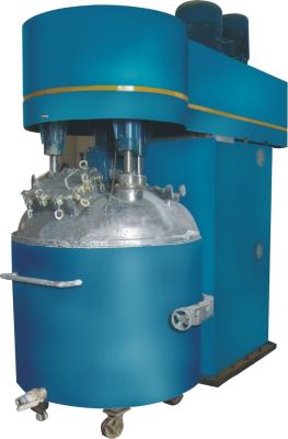 China 1000L Double Shaft Vacuum Mixer with 37kW Motor and 74-1450rpm Speed Range for Industrial Applications for sale
