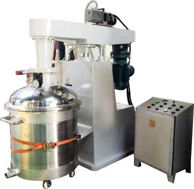 China 500L Vacuum Mixer Disperser 5.5-45kW Dual-Speed Industrial Equipment with -0.098MPa Vacuum for sale