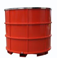China 500L-5000L 304 Stainless Steel Mixing Vessel Storage Tank with 2