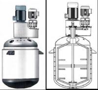 China Concentric Double Shaft Stainless Steel Mixing Vessel 250-2500L Capacity with 2.2-22kW Power for sale
