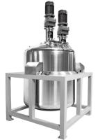 China Concentric Double Shaft Stainless Steel Mixing Vessel 250-2500L Capacity with 2.2-22kW Power for sale