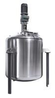 China Single Shaft 304 Stainless Steel Mixing Vessel 500L-5000L Capacity with Variable Speed Control for sale