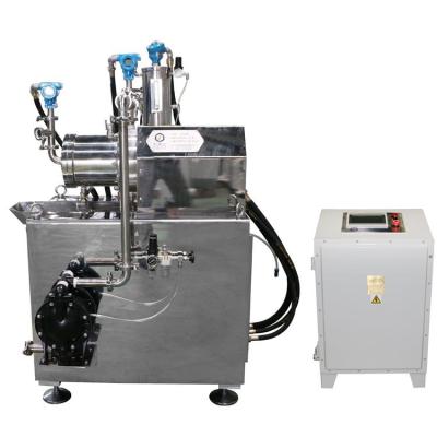 China LTD-N Series 3L Stainless Steel Horizontal Bead Mill with 15kW Motor for Nano-Scale Grinding 50nm-1μm for sale