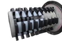 China 100L Horizontal Nano Bead Mill with 50nm Grinding Fineness and 110Kw Motor for Water-Based Products for sale