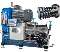 China 100L Horizontal Nano Bead Mill with 50nm Grinding Fineness and 110Kw Motor for Water-Based Products for sale