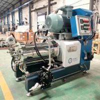 China LTD100P 100L Horizontal Bead Mill with PU Discs for Water-Based Products - 55Kw Motor, 200-2100L/h Capacity for sale