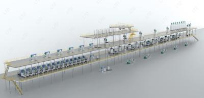 China 30T/D Automatic Ink Production Line with Fixed Platform Installation for Ceramic Diaphragm Paste Manufacturing for sale