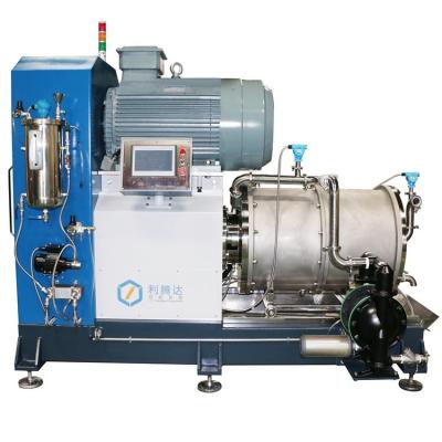 China 150L Capacity Nano Bead Mill Horizontal Sand Grinding Mill 75kW Motor for 50nm-1μm Fineness for sale