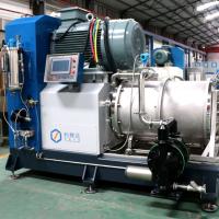 China 400L Horizontal Nano Bead Mill Machine for Super-Fine Grinding 50nm to 1μm Particle Size for sale