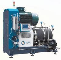 China Turbo Type Horizontal Nano Bead Mill 3L-100L Capacity with 100nm-2μm Particle Size and PLC Control for sale