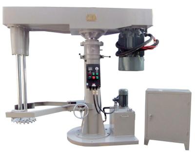China Dual Shaft Hydraulic Lifting High Speed Disperser with 22-75kW Motor Power and 1200mm Stroke for Industrial Mixing for sale