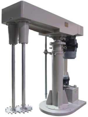 China Twin Shaft High Speed Dispersion Machine 22kW-90kW with 300-450mm Disc Size for Chemical Mixing for sale