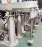 China Hydraulic Lifting Single Shaft High Speed Disperser 100L-2000L Capacity Chemical Mixing Machine 0-1500 RPM for sale