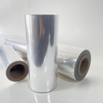 China Thickness 50mic PETG Film Roll Shrink Bottle Packaging Wrap Film for sale