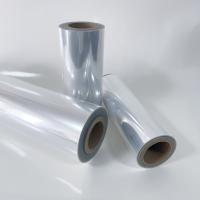 China 40um Transparent PETG Heat Shrinkable Film for Complex Curved Containers for sale