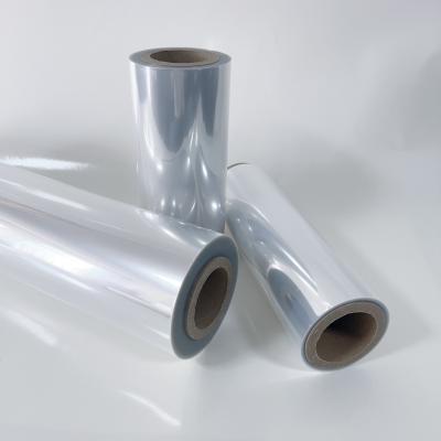 China 40um Transparent PETG Heat Shrinkable Film for Complex Curved Containers for sale