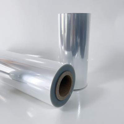 China 75% High Shrink PETG Sleeve PETG Shrink Film 40mic Crystal Clear for sale