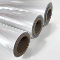 China 40 Micron PETG Shrink Film for High-Speed Beverage Labeling with 78% TD Shrinkage for sale
