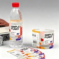 China High Gloss PETG Plastic Film Vivid Printing Shrink Film For Bottles for sale