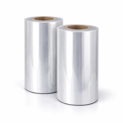 China High shrinkage PETG Shrink Film offering appearance and smooth surface for shrink sleeve labels on complex shaped bottles for sale