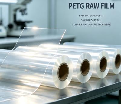 China High Clarity and Durable PETG Shrink Film with Customized Length for Heat Shrink Packaging for sale