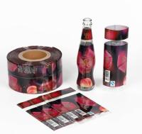 China High-Definition Gravure Printed PETG Shrink Film with 50% - 78% Shrinkage Rate and Crystal-Clear Transparency for Beverage Packaging for sale