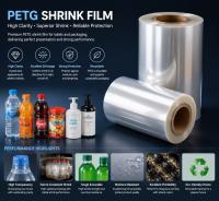 China High Transparency PETG Shrink Film Offering Consistent Shrinkage and Durable Protection for Retail and Industrial Packaging for sale