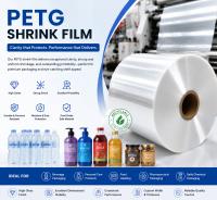 China Protective PETG Shrink Film Designed for Industrial Packaging Applications Requiring Clear Visibility and Strength for sale
