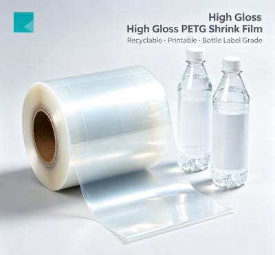 China Durable PETG Shrink Film for Industrial Packaging Applications Providing Protection and Clear Visibility for sale