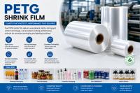 China Lightweight and Transparent PETG Shrink Film Providing Protective Packaging Solutions for Multiple Industries for sale