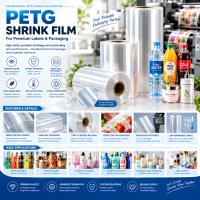 China Clear PETG Shrink Film Providing Durable Protection and Attractive Presentation for Consumer Product Packaging for sale