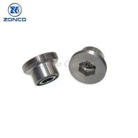 China Cemented Carbide Oil Spray Screw Threaded Nozzle Customized For Pdc Drill Bit for sale