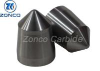 China Tungsten Carbide Conical Mining Button Customized Grades K10 K20 K30 for Rock Drilling for sale