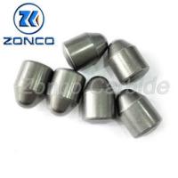 China Tungsten Carbide Conical Mining Button Customized Grades K10 K20 K30 for Rock Drilling for sale