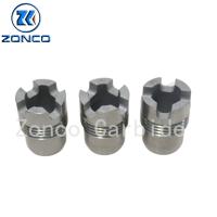 China Cemented Carbide Threaded High Pressure Spray Nozzle HRA 90-95 for Petroleum Industry for sale