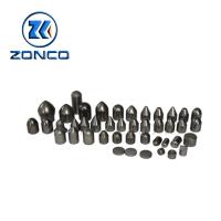 China OEM High Resistance Tungsten Carbide Teeth / Cemented Carbide Tips for sale