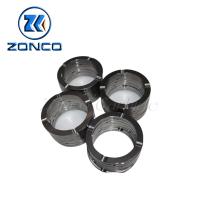 China Tungsten Carbide Wear Resistant Rings for Oil Gas Industry HRA 90-95.5 for sale