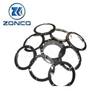 China Tungsten Carbide Wear Resistant Rings for Oil Gas Industry HRA 90-95.5 for sale