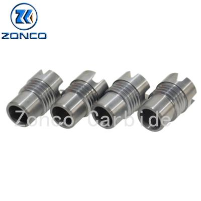China Customized Tungsten Carbide Threaded Nozzles for PDC Drilling Bits 17.5mm D1 1-14UNS-2A for sale