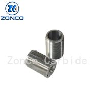 China Specialized Tungsten Cemented Carbide Cross Groove Thread Nozzle For PDC Drill Bits for sale