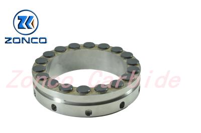 China Drilling Mud Motor PDC Thrust Bearing Tungsten Carbide Radial Bearing 30-37 HRC for sale