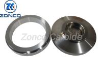China Tungsten Carbide Disc Valve for Coal Chemical Industry High Wear Resistance HRA 90 for sale
