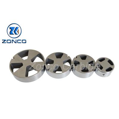 China OEM Tungsten Carbide Rotors Stators Mud Pulser MWD Parts APS Standard 15.3 g/cm3 95.5 HRA for sale