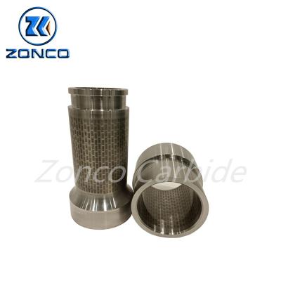 China Customized Cemented Tungsten Carbide Radial Thrust Bearing for Mud Motor 95.5 HRA for sale