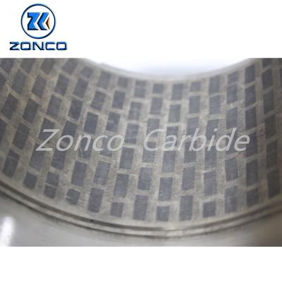 China Radial Tungsten Carbide Tiled TC Bearing Abrasion Resistant for Mud Motor 30-37 HRC for sale