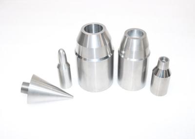 China Tungsten Carbide Black Water Regulating Valve Spool Erosion Resistant 80mm for sale