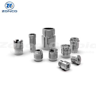 China Anti Corrosion Cemented Carbide Nozzle YG6 YG15 for Petroleum Drilling Machine for sale
